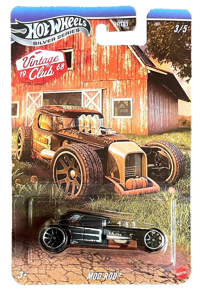 Hot Wheels Silver Series - Vintage Club 1968 - Mod Rod - Aut